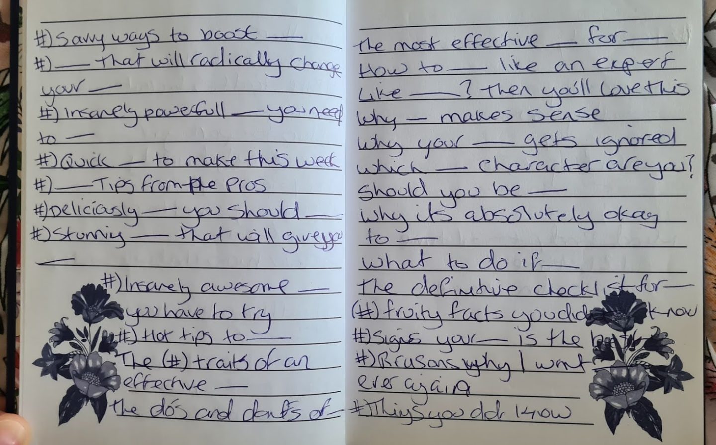 The Most Realistic Blogging Schedule You Will Ever Need! - ThrifDee Dubai